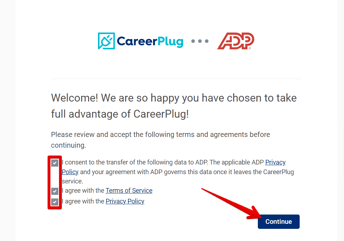 Logging into CareerPlug using ADP RUN's Single Sign-On integration
