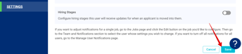 Managing notification settings