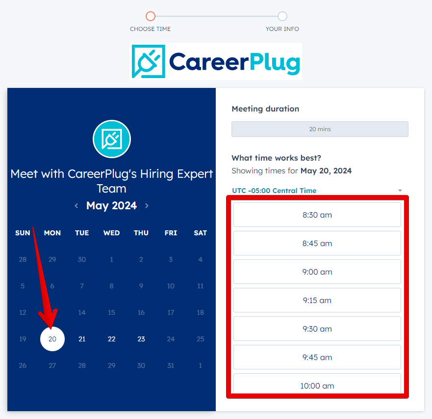 Contacting CareerPlug Support