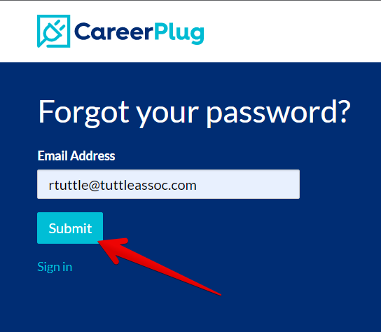 Troubleshooting: Sign in link expired