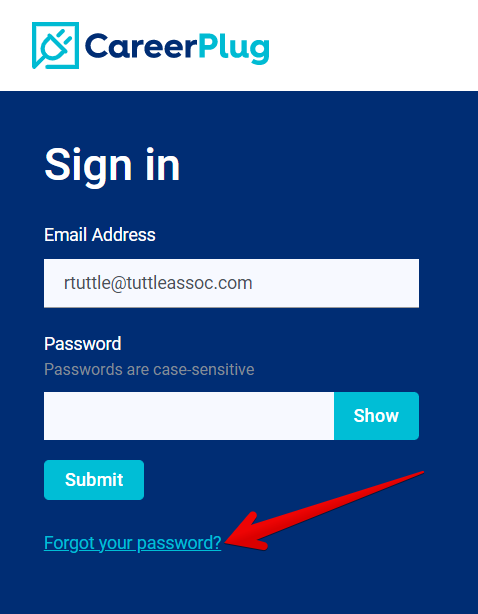 Troubleshooting: Login link expired