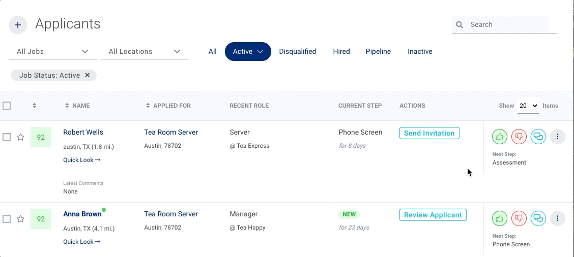 Passive jobs and building a hiring pipeline