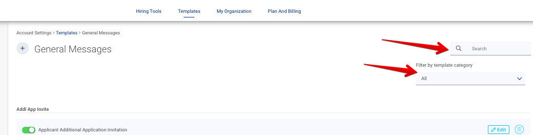 Creating and editing email templates